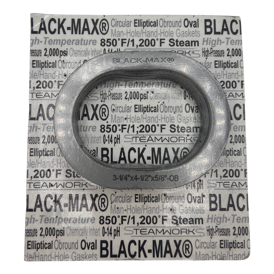 Black Max Boiler Handhole Gaskets - Elliptical & Obround – BoilerGasket