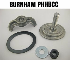Burnham Steel Boiler Handhole Plate Assemblies | Available Flat or ...